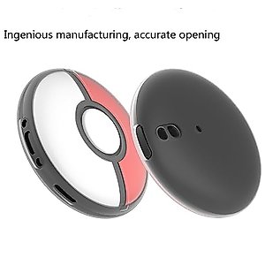 Cover Case for Go Plus,Soft and Comfortable Protective Case with Hand Strap, Silicone Skin Protective Cover Case Compatible with GO Plus Plus +2023, Clear