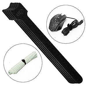 YESFLAME Cable Clips,21 Pack Black Adhesive Cord Holders, Perfect Cable Cords Management for Organizing Cable Wires-Home, Office, Car, Desk, Cubicle, Nightstand