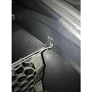 EACCESSORIES EA Rear Trunk Organizer Cargo Net for Ford Escape 2013-2019 – Envelope Style Cargo Net for SUV - Premium Mesh Car Trunk Organizer Vehicle Carrier Storage -Compatible with Escape