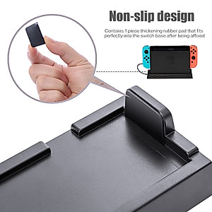Switch Hub Dock, USB Hub for Nintendo Switch with 4 Output Ports (Does not work with keyboard and mouse)