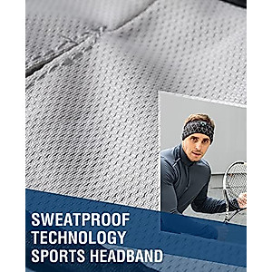 ASMRBAND Sleep Headphones Sports Headband, Sleeping Headphones for Side Sleeper, Headband Headphones with Ultra-Thin HD Stereo Speakers Perfect for Sleeping,Yoga,Insomnia, Air Travel, Meditation
