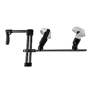 DeadEyeVR Obliterator - VR Magnetic Carbon Fiber Rifle Adapter Stock Controller Attachment Accessory for Virtual Reality with Sling - Rift S and Oculus Quest 2