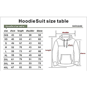 FEIRUIJI Backwoods Hoodie and Sweatpants Set 3D Printing Cartoon Backwoods Outfit for Men Women