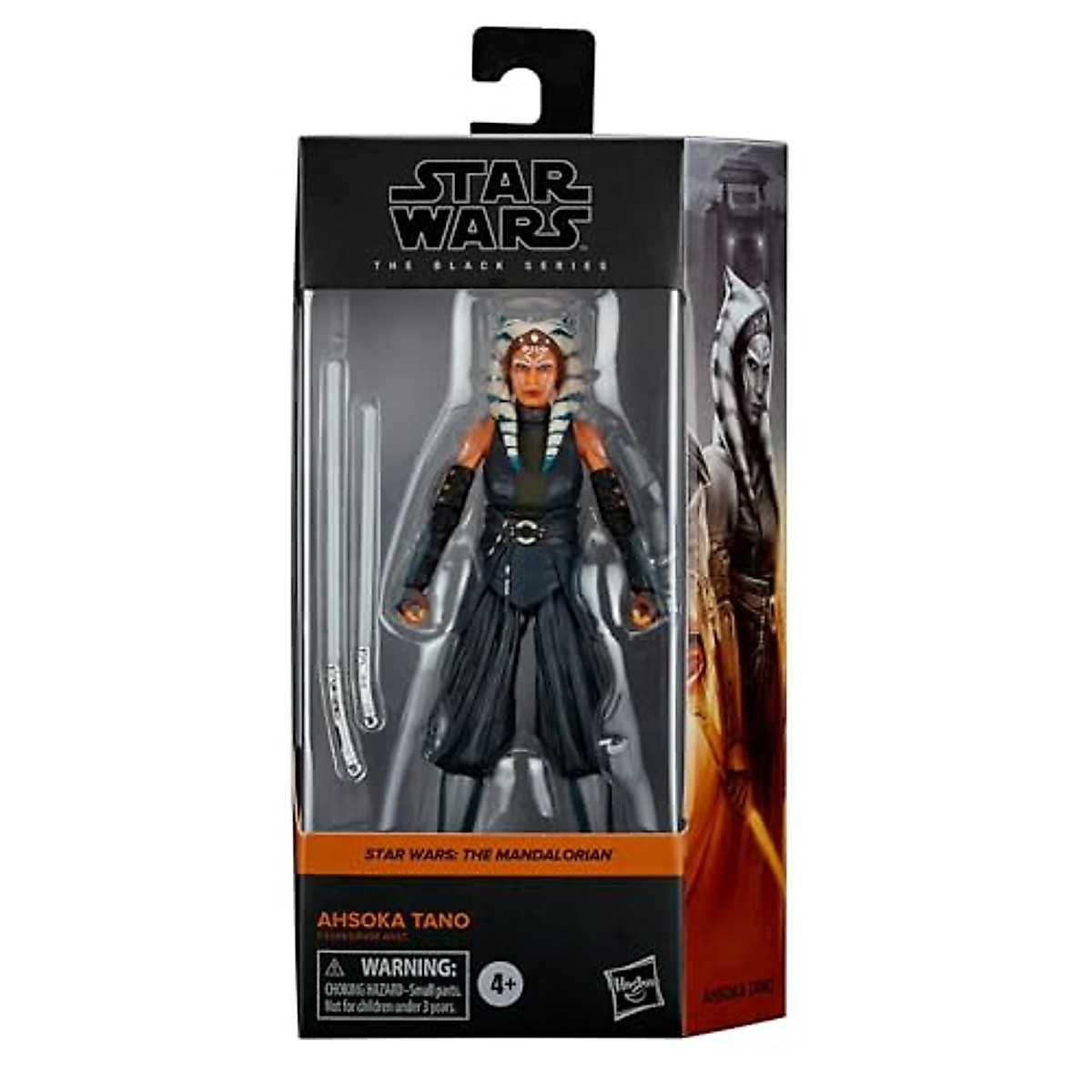 STAR WARS The Black Series Ahsoka Tano Toy 6-Inch-Scale The Mandalorian Collectible Action Figure, Toys for Kids Ages 4 and Up