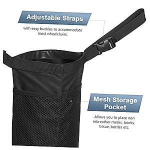 NOLITOY 3pcs shoulder bag medical oxygen backpack hanging bag buckle bag carrying bag oxygen tank oxygen cylinder holder sleeve medical wallet trolley bag wheelchair oxygen tank bag