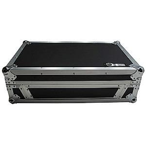 Harmony Audio HCDDJ800WLT1U Flight Glide Laptop Stand DJ 1U Rack Case Compatible with Pioneer DDJ-800
