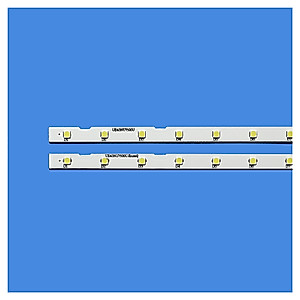 KEIOMI 2 Pcs LED Backlight Strip 28 Lamp Fit for Samsung 43" TV UE43NU7100U AOT_43_NU7100F_2X28_3030C BN44-00947A led Backlight Strips
