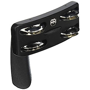 Meinl Percussion Heel Tambourine with Shoehorn Design, Stainless Steel Jingles-NOT Made in China-Hardwood, Accessory for Cajon Gigs, 2-Year Warranty (HTA)
