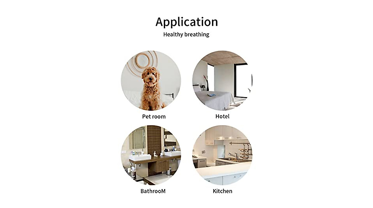 Air Genie GL-130 Mini Indoor Air Purifier | Filter-Free & Quiet
