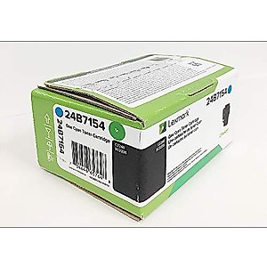 Lexmark 24B7154 C2240 XC2235 Toner Cartridge (Cyan) in Retail Packaging