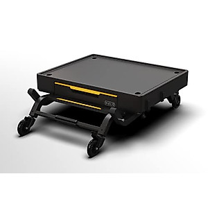 HALO Outdoor Cart | Portable Outdoor Countertop Grill Cart | Drop Down Drawer Storage | Collapsible | Tank Storage