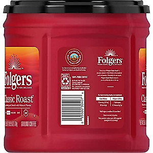 Folgers Classic Roast Coffee, 30.5-Oz Can
