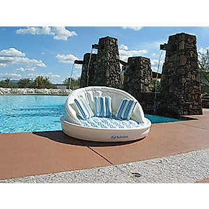 Solstice Aqua Sofa with Instaflate System