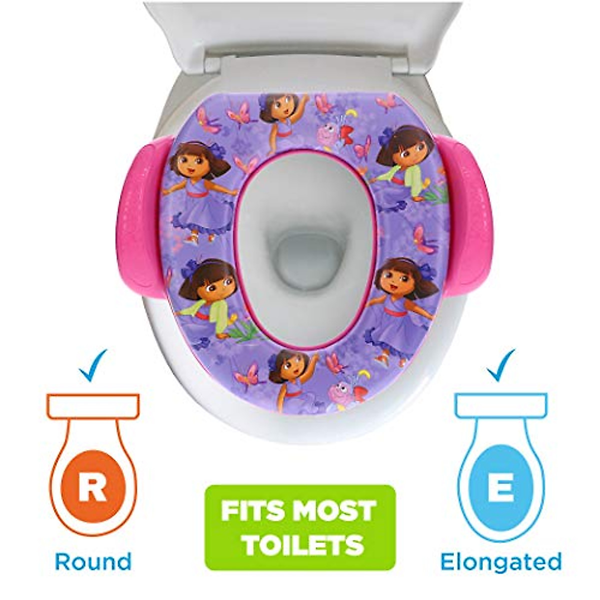 Nickelodeon Dora The Explorer "Butterfly Buddies" Soft Potty