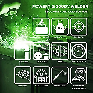 2021 Everlast PowerTIG 200DV 110/220 Dual Voltage 200amp Pulse ACDC Welder