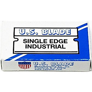 MINISCRAPER® 2 Mini Razor Blade Scrapers with 5 Metal Blade Pack USA Made