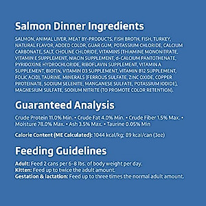 Amazon Brand - Wonder Bound Wet Cat Food, Pate, No Added Grain, Variety Pack (Cod, Sole & Shrimp, Salmon, White Fish & Tuna), 3 ounce (Pack of 24)