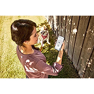 Craftsman 1/2 HP Smart myQ Smartphone Controlled-Belt Drive, Wireless Keypad Included, Model CMXEOCG572, Red Garage Door Opener