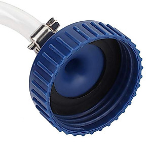 Yosoo Calf Bottle Feeding, Stainless Steel Farm Animals Calf Cow Feeding Tube Milk Bottle Feeder Calf Drinking Bottle Water Milk Bottle Accessory(4L)