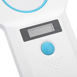 RFID Animal Tag Reader Microchip Scanner - Brightness Display, USB Rechargeable, EMID/FDX - B Support, Ideal for Small Animal