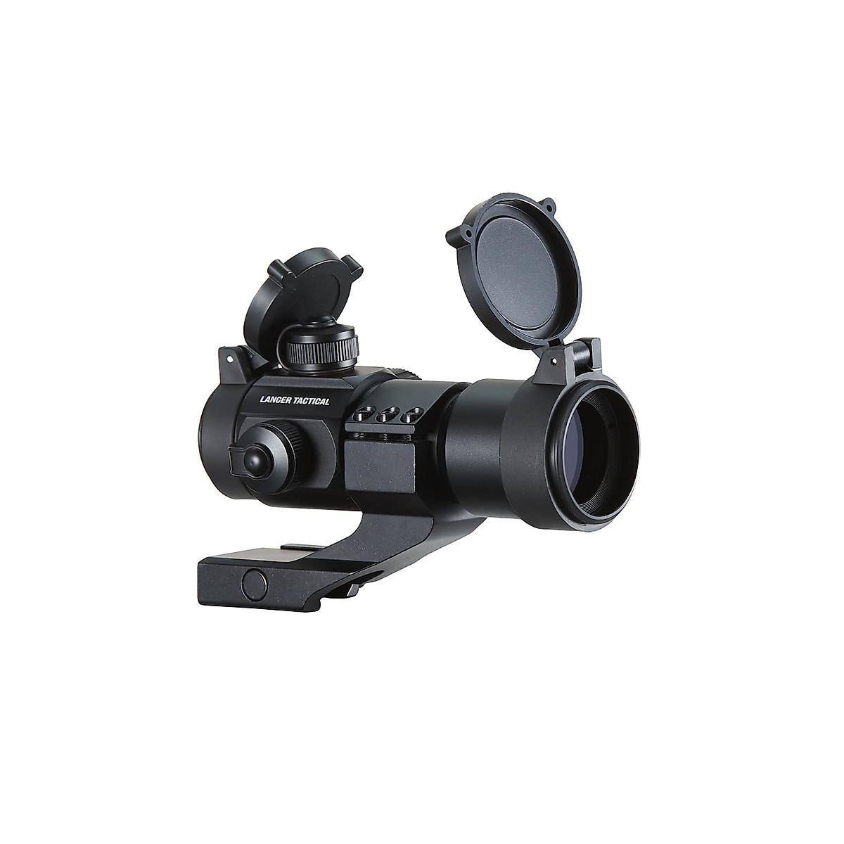 Lancer Tactical Airsoft Tactical Gun Sight Red Green Dot Scope Reflex Sight for 20mm Cantilever Mount