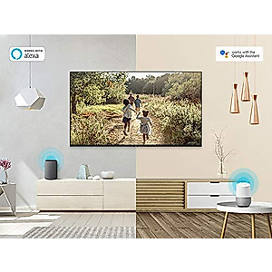 Samsung QN82Q60RAFXZA Flat 82-Inch QLED 4K Q60 Series (2019) Ultra HD Smart TV with HDR and Alexa Compatibility