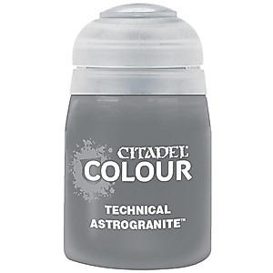 Games Workshop Citadel Pot de Peinture - Technical Texture Astrogranite (24ml), Gray