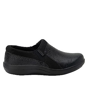 Alegria Duette - Stylish and Supportive Women's Nursing Shoe for All-Day Comfort - Nursing and Healthcare Professionals Aged Ink Shoes 8-8.5 M US