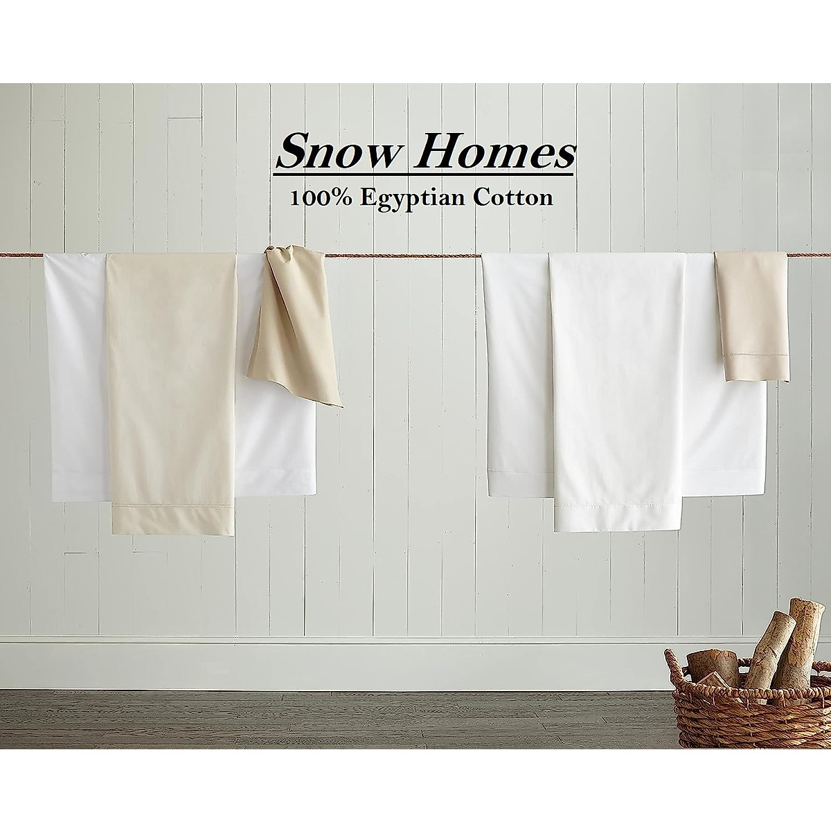 snowhomes 800 Thread Count-4Pcs Bed Sheet Set 100% Cotton Bedlinen Sheets Black Cal-King Sheets, Long-Staple Combed Cotton, Soft Sateen Weave Bedding Set, Fits Mattress Upto 18'' Deep Pockets