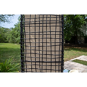 Kenroy Home 32250BRZ Trellis Outdoor Floor Lamp with Black Finish, Casual Style, 51" Height, 11" Width, 11" Depth