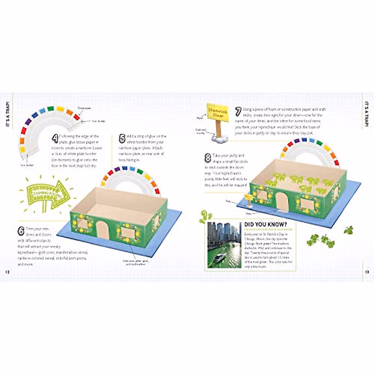 How to Build a Leprechaun Trap:The Ultimate St. Patrick’s Day STEM Activity Book for Kids with 16 Traps and 13 Bonus Activities! (at-home recipes and classroom crafts)