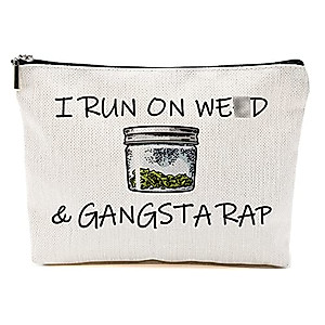 Blue Leaves Makeup Bag, Birthday Christmas Gifts for Women, Funny Makeup Bag Gift for WomenMakeup Clutch, Cosmetic Bag, Cosmetic Pouch, Travel Case