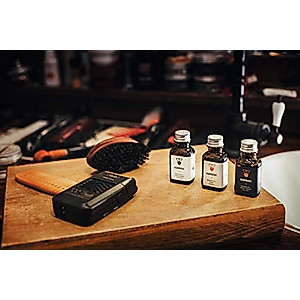 Beardoholic Beard Oil – 7 All-Natural Ingredients – Faster and Thicker Beard Growth – Eliminates Itch and Dandruff Instantly – Unscented Beard Growth Oil - 30 ml Leave-in Conditioner and Softener