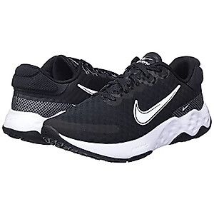 Nike Women's Renew Ride 3 Running Shoes, Black/White-Dk Smoke Grey, 6 M US