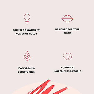 The Lip Bar | Vegan Non-Sticky Lip Gloss | High Shine Finish | Headliner - Warm Terracotta Brown