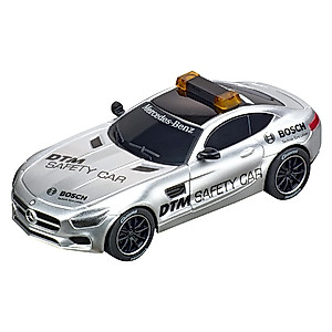 Carrera GO!!! Electric Powered Slot Car Racing Kids Toy Race Track Set 1:43 Scale, DTM Power Run
