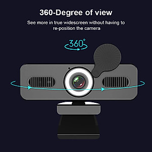 UXZDX CUJUX Webcam Webcam Web Camera with Microphone Web Cam for Pc Computer Laptop Video Mini Camera with Webcam Cover (Size : X-Large)