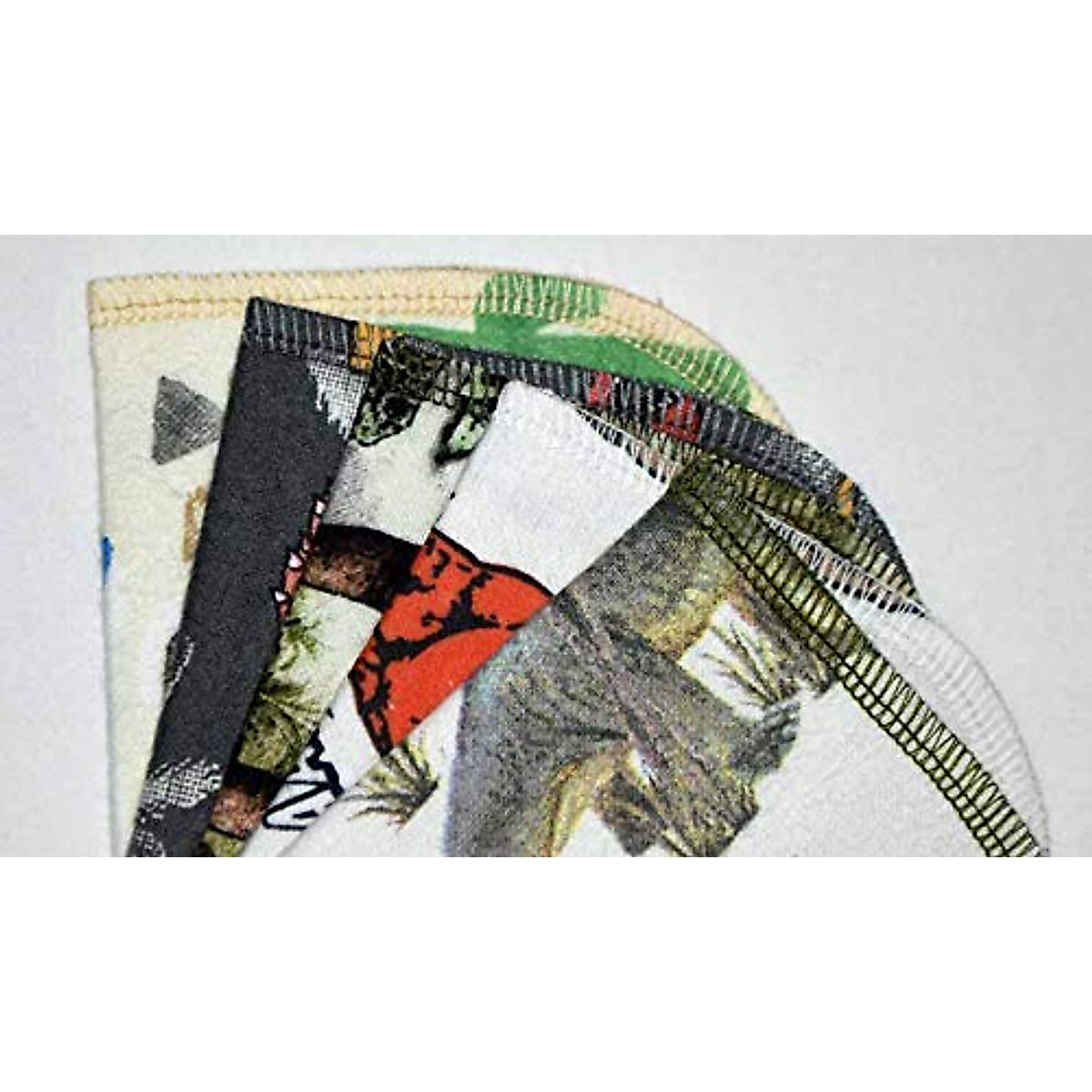 1 Ply Printed Flannel Little Wipes 8x8 Inches Dinosaurs