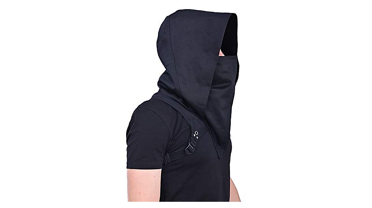 HIBIRETRO Cyberpunk Rogue Cowl - Stylish Costume Accessory