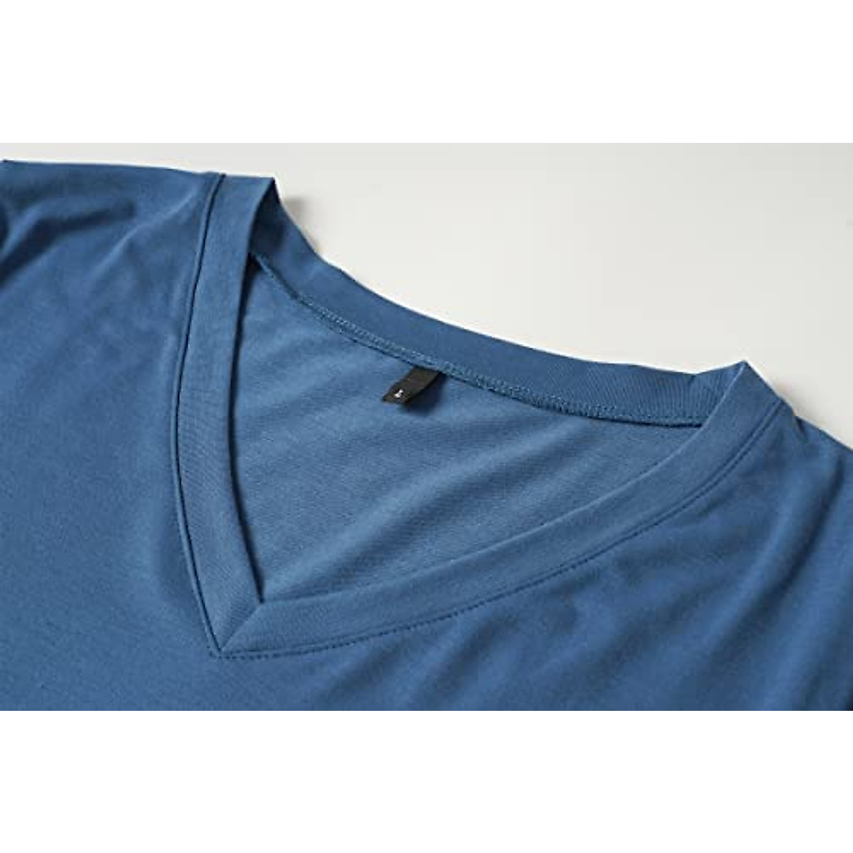 Vozanet Women's V Neck Sexy Pajamas Capri Sets Full Printed Flowers Ladies Sleepwear V Neck Floral Nighty XL to 5XL, Blue, 4X-Large