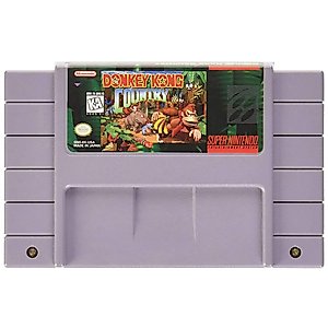 KITBIT New Donkey Kong Country Game Cartridge USA Version for Nintendo Super NES SNES Game Console