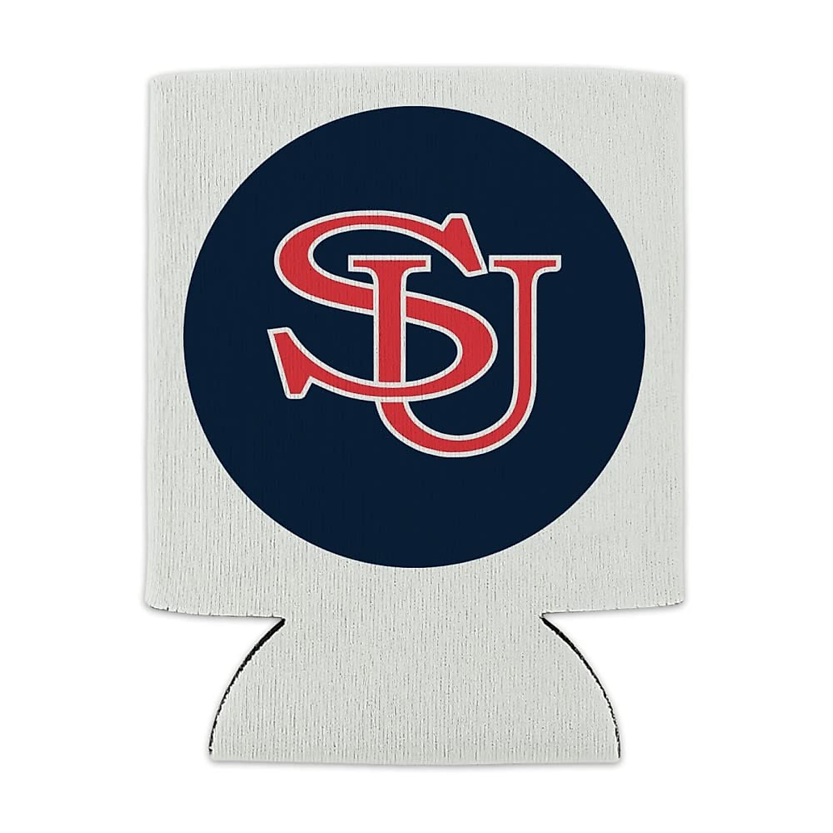 Shippensburg University Secondary Logo Can Cooler - Drink Sleeve Hugger Collapsible Insulator - Beverage Insulated Holder