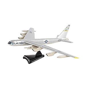 Daron Worldwide Trading Postage Stamp USAF B-52 Stratofortress 1/300 Silve Airplane Model