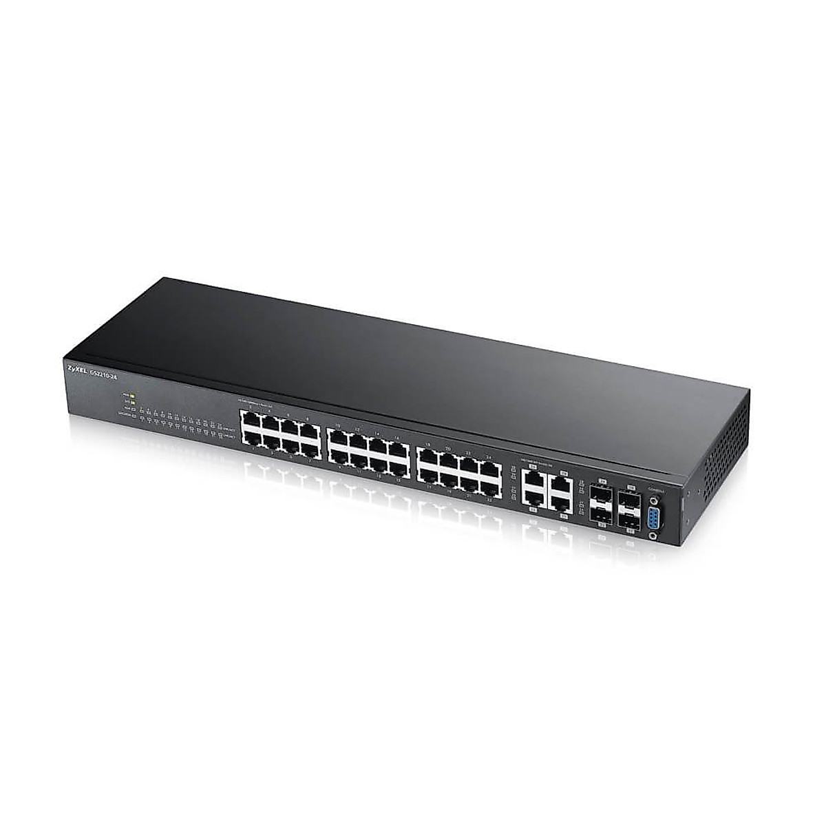 Zyxel 24 port Gigabit Layer 2 managed switch [GS2210-24]