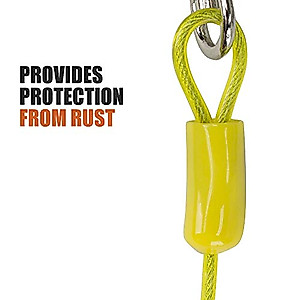 BV Pet Small Tie Out Cable for Dog up to 35 Pound, 25-Feet