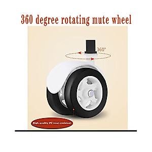 Rrunzfon Baby Walker U-Shaped Walker Prevent O-Legs Multifunctional Anti-Rollover Walker Suitable for More Than 6 Months 360-degree Silent Wheel Light and Music-Dan Hong 8