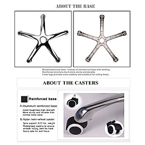 Kaleurrier Saddle Stool Rolling Swivel Height Adjustable with Wheels,Heavy Duty Stool,Ergonomic Stool Chair for Lab,Clinic,Dentist,Salon,Massage,Office and Home Kitchen (Coffee, Without Back)