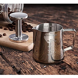 Ezebesta Dual-Sided Espresso Hand Tamper 51mm and 58mm Dual Ended Tamper Coffee Ground Press Barista Tool for Portafilter Machine