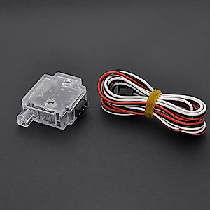 3-Pack 1.75mm 3D Filament Detection Module Run-Out Pause Detecting Monitor Filament Sensor for Ender 3 Pro CR-10 3D Printer and Lerdge Board
