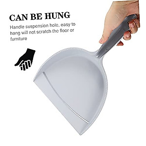 BUTIFULSIC 5pcs Broom Dustpan Desktop Dustpans Cleaner Home Mini Brush Broom Table Cleaning Brush Mini Saucepan Broom Dustpan Hand Broom Aid Sweeping Turner Scraper Mop Purple Pp